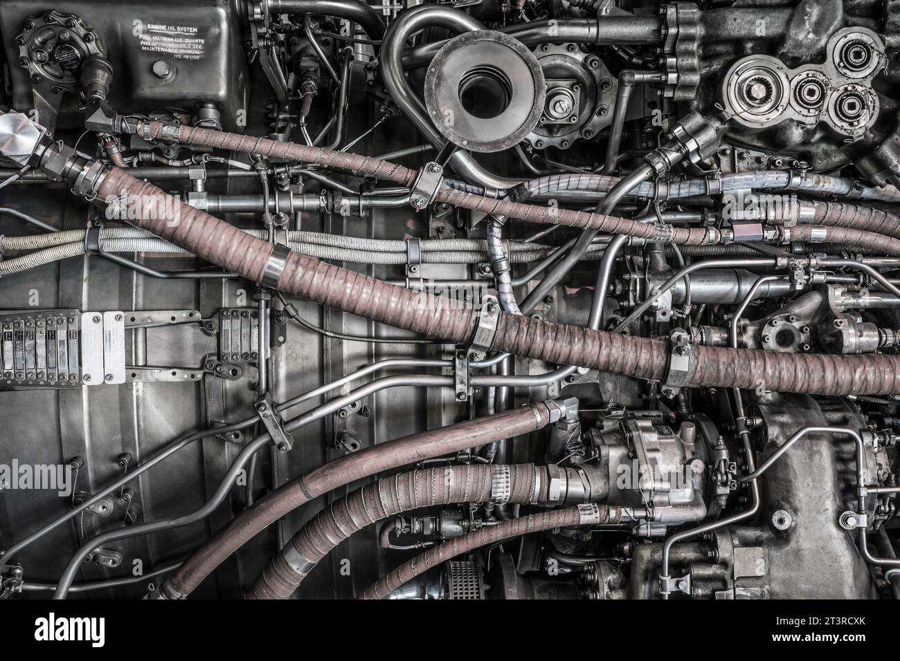 Detail of a historic Concorde jet engine Stock Photo - Alamy