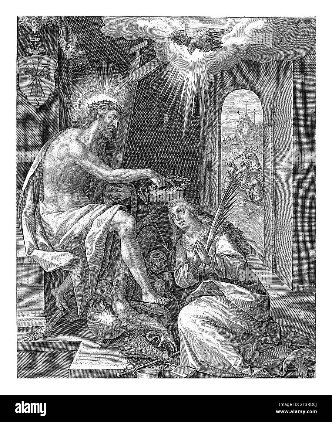 Triumph of the Church, Crispijn van de Passe (I), 1574 - 1637 ...