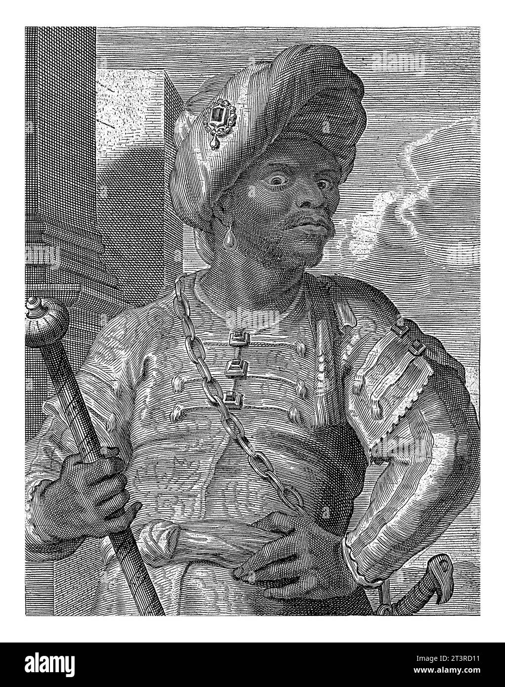 Portrait of Moulay al-Rashid, Sultan of Morocco, Adriaen Lommelin ...
