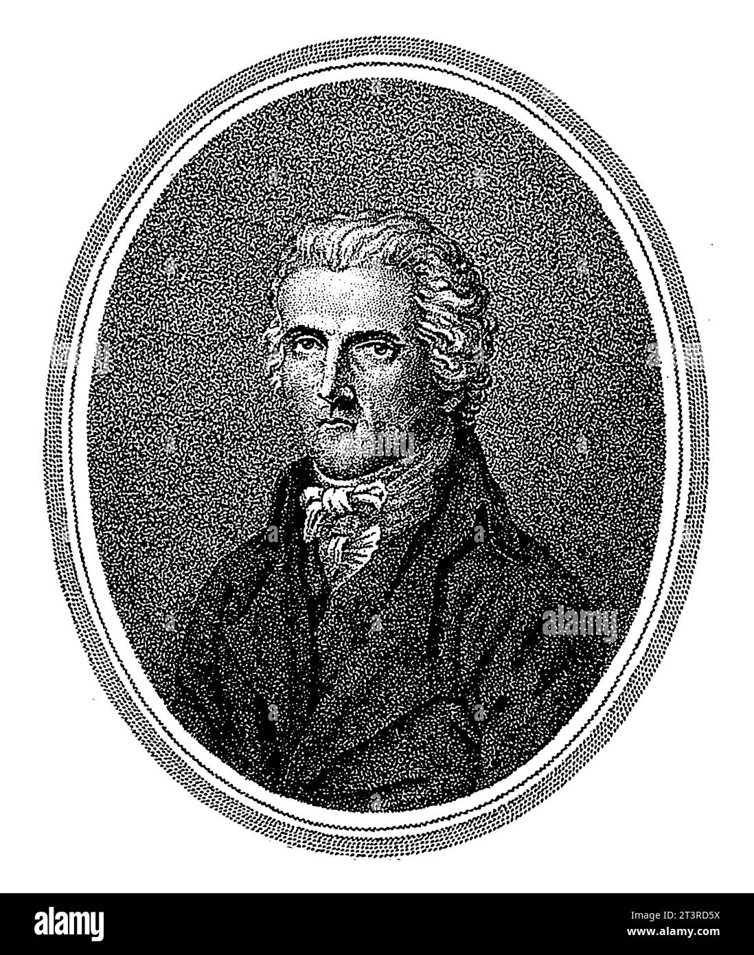 Portrait of Johann De Caro, Johann Carl Richter, after Rahl, 1780 ...