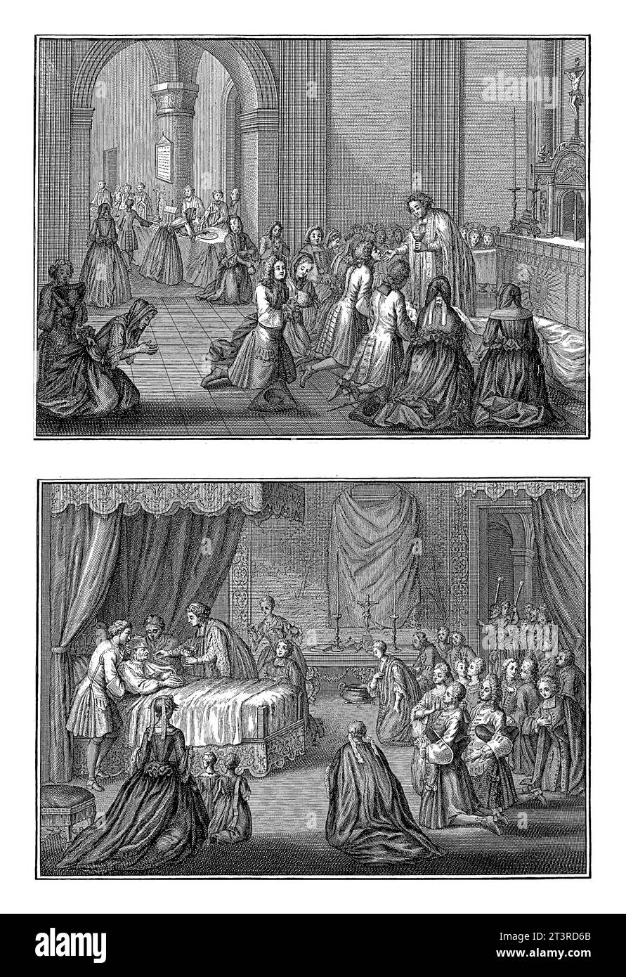Communion / Last Communion, Bernard Picart (workshop of), 1722 Sheet ...