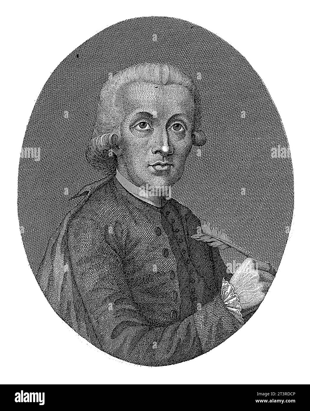 Portrait of Girolamo Tiraboschi, Ignazio Colombo, 1700 - 1799, vintage ...