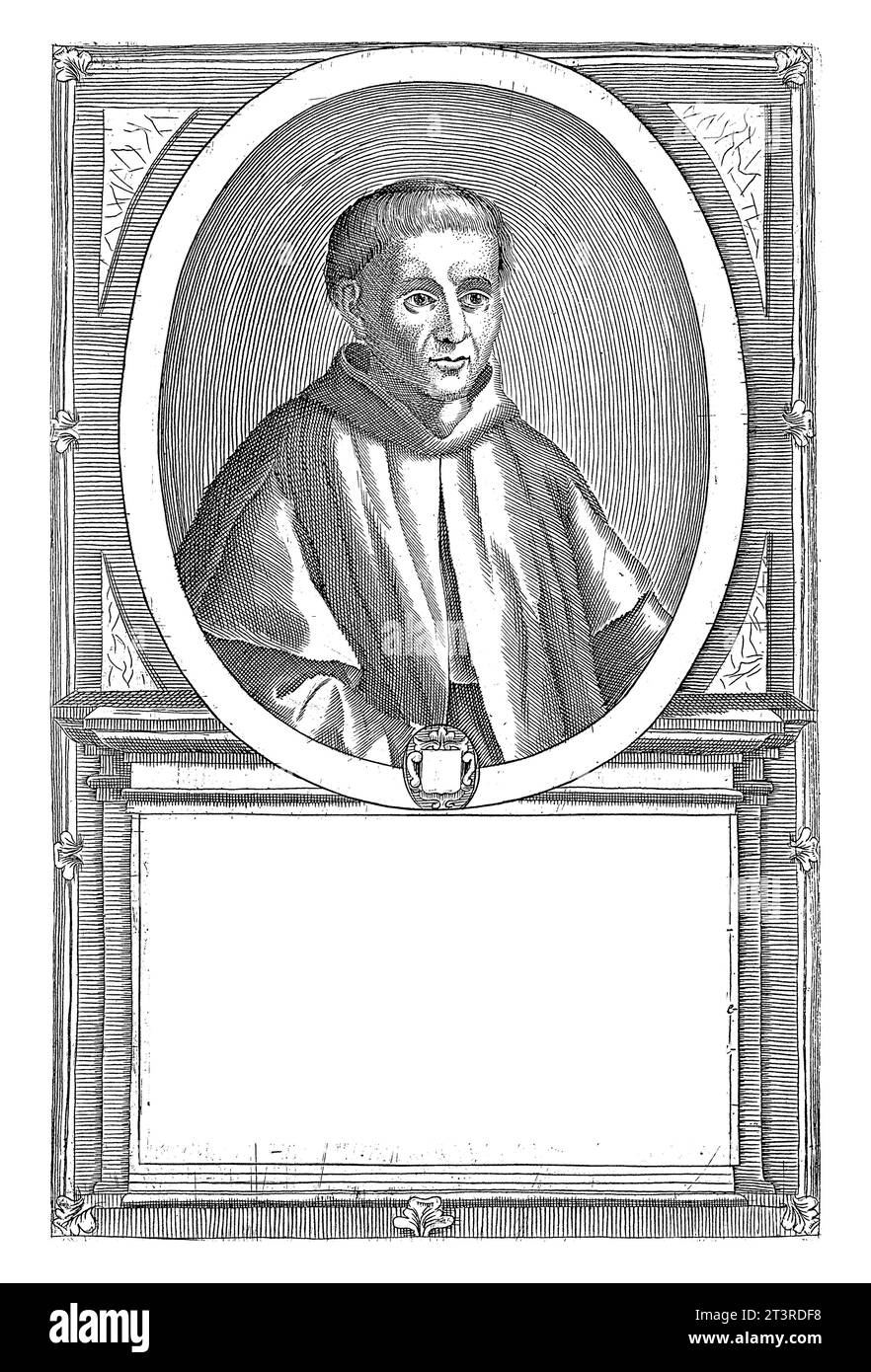 Portrait of Evangelista Pellei, 59th Minister General of the Franciscan ...