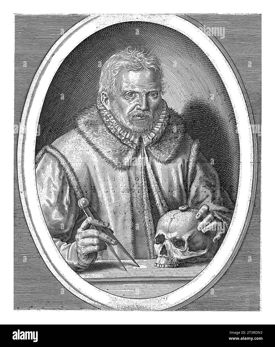 Self-portrait of Theodor de Bry, 1597 Self-portrait of Theodor de Bry ...