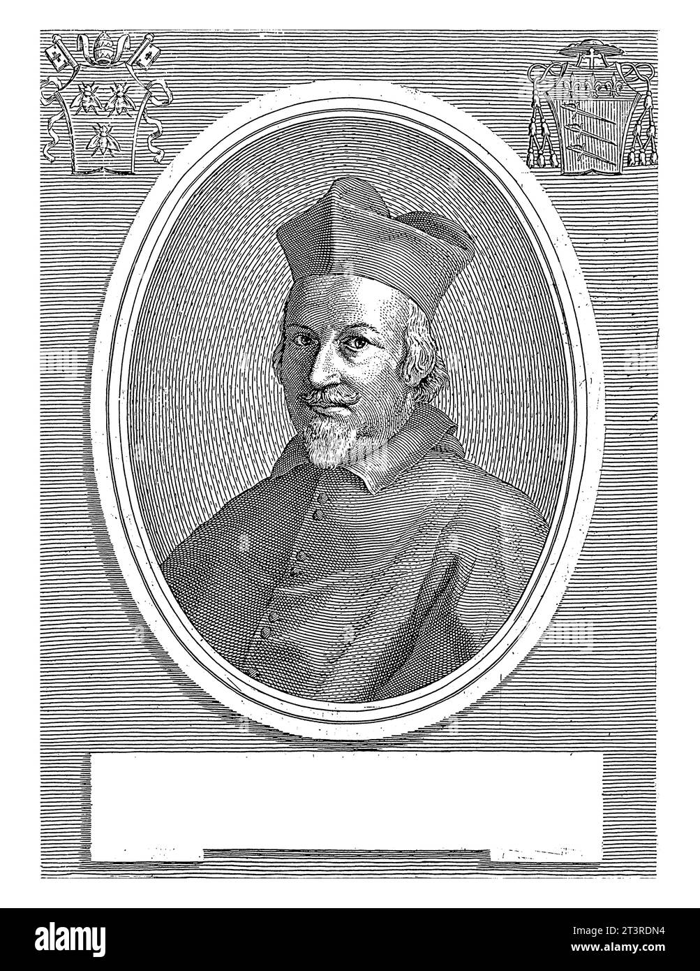 Portrait of Cardinal Bernardino Spada, Giuseppe Maria Testana, 1658 ...