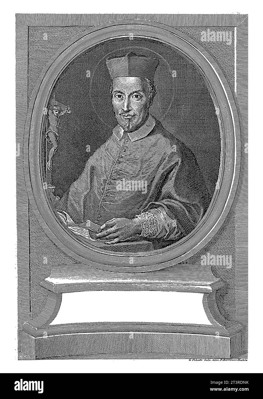 Portrait of Cardinal Gregorio Barbarigo, Giovanni Volpato, 1750 - 1803 ...