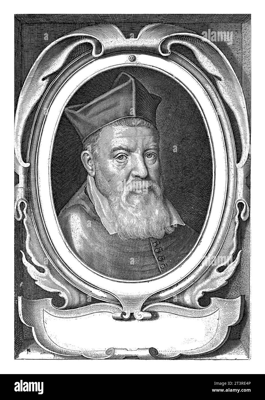 Portrait of Archbishop Marcus Antonius de Dominis at the age of 57 ...