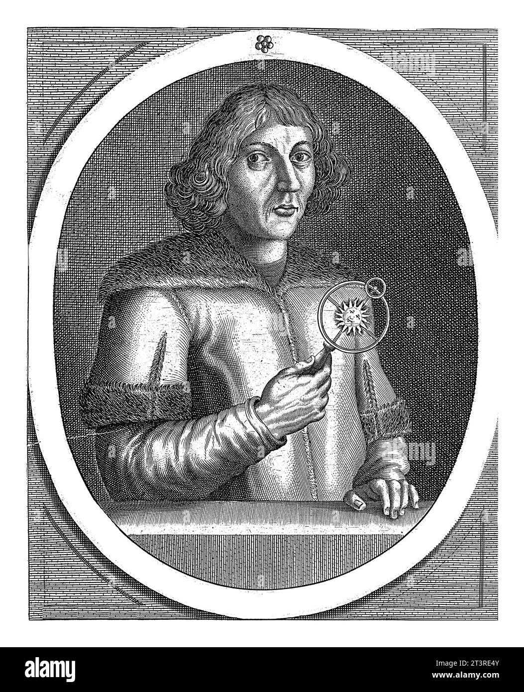 Portrait of Astronomer Nicholas Copernicus, Jacob van Meurs, 1630 ...