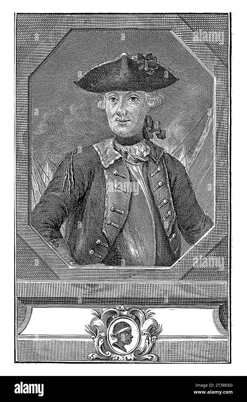 Portrait of Pascal Paoli, Christian Friedrich Fritzsch, 1769 Portrait ...