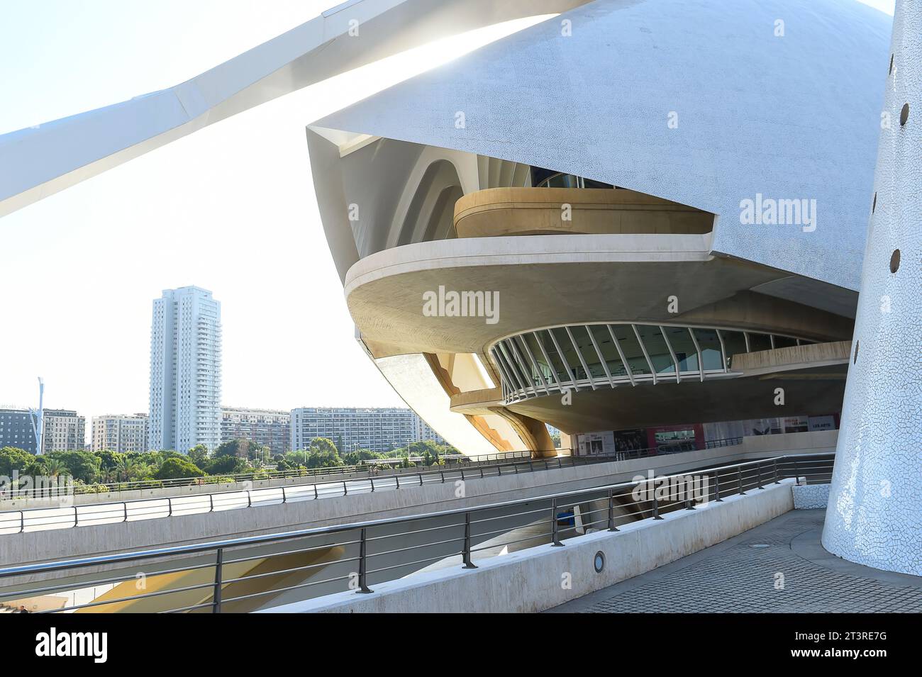 Valencia art and science center by Architect Santiago Calatrava Modern ...