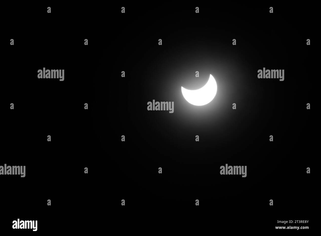 Penumbral eclipse moon landscape hi-res stock photography and images ...