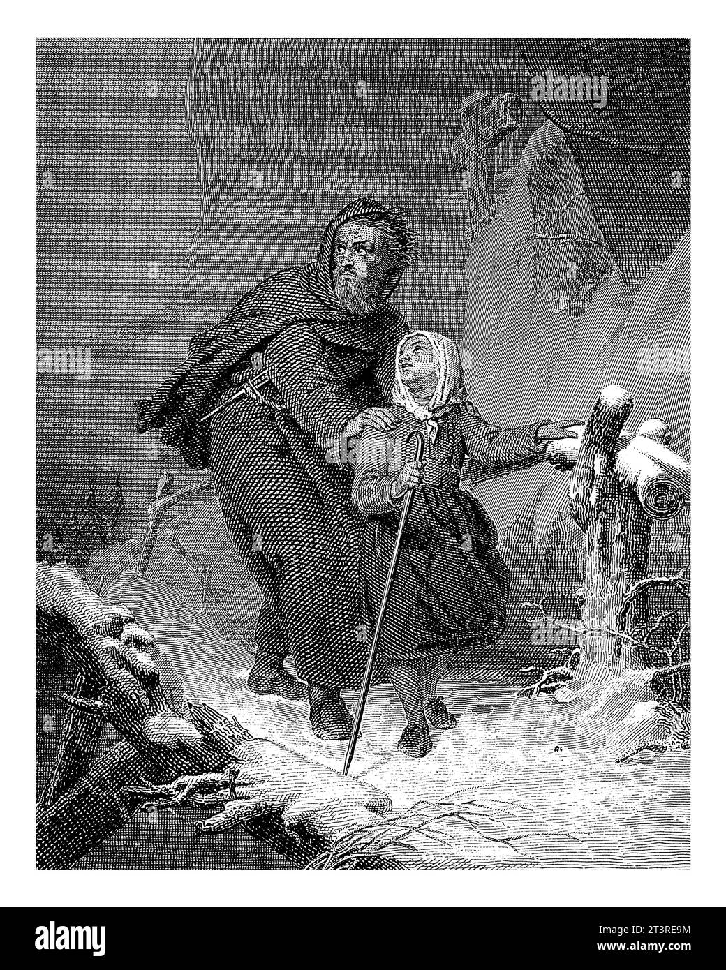 Peasant girl drawing Cut Out Stock Images & Pictures - Alamy