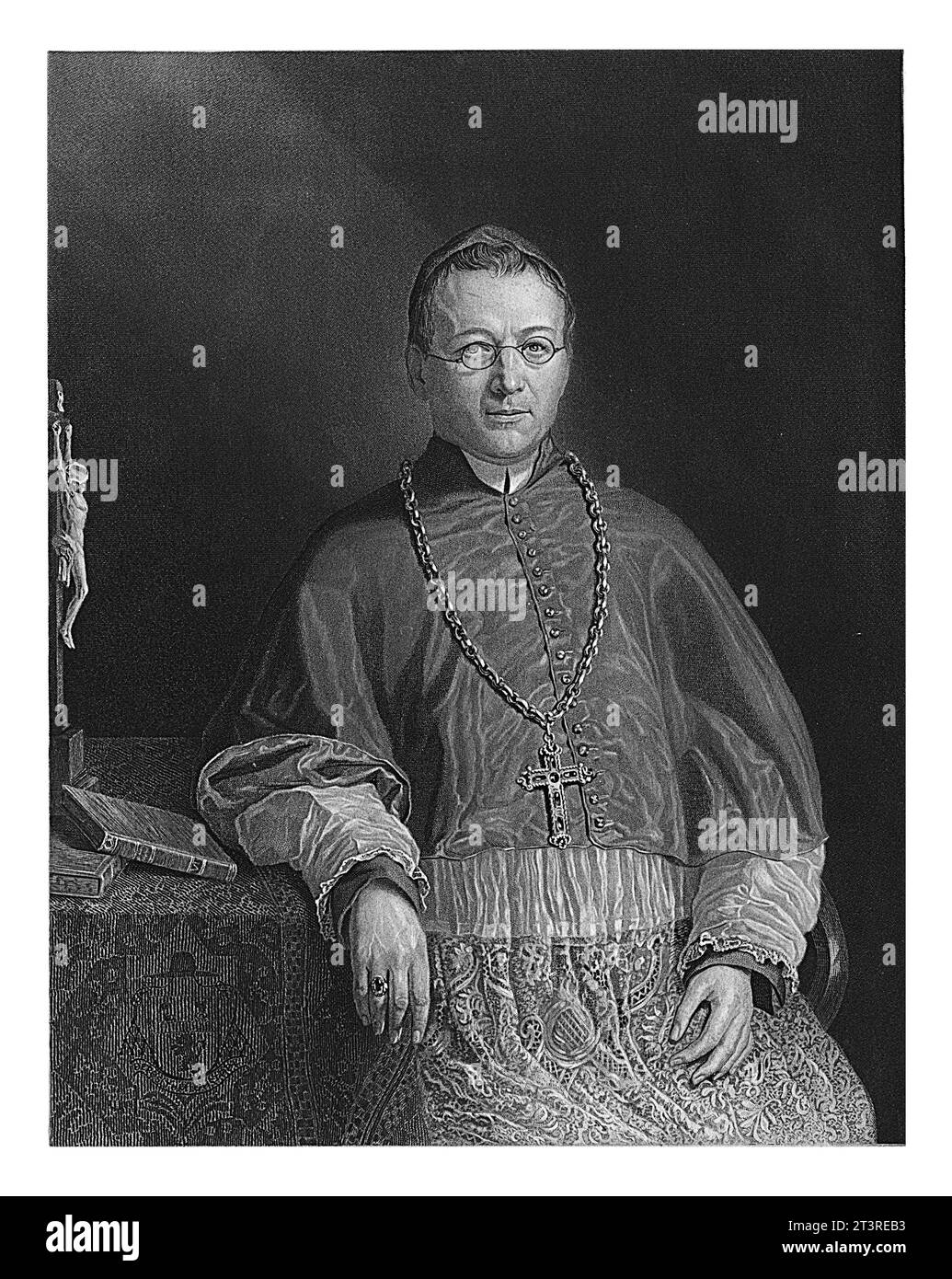 Portrait of Franciscus Jacobus van Vree, Bishop of Haarlem, Dirk ...