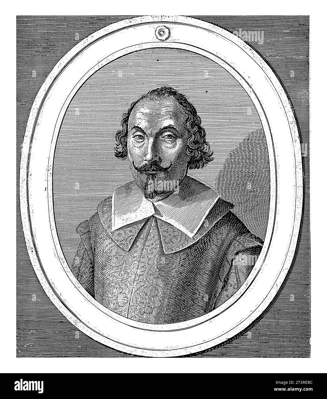 Portrait of Theologian Octavius Ferrarius, Giovanni Georgi, 1600 - 1699 ...