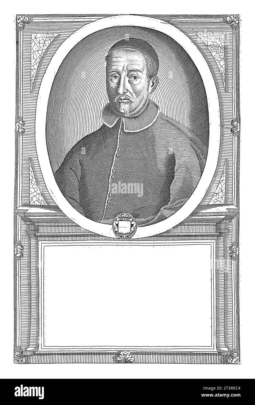 Portrait of Buenaventura Fauni-Pio, 49th Minister General of the ...