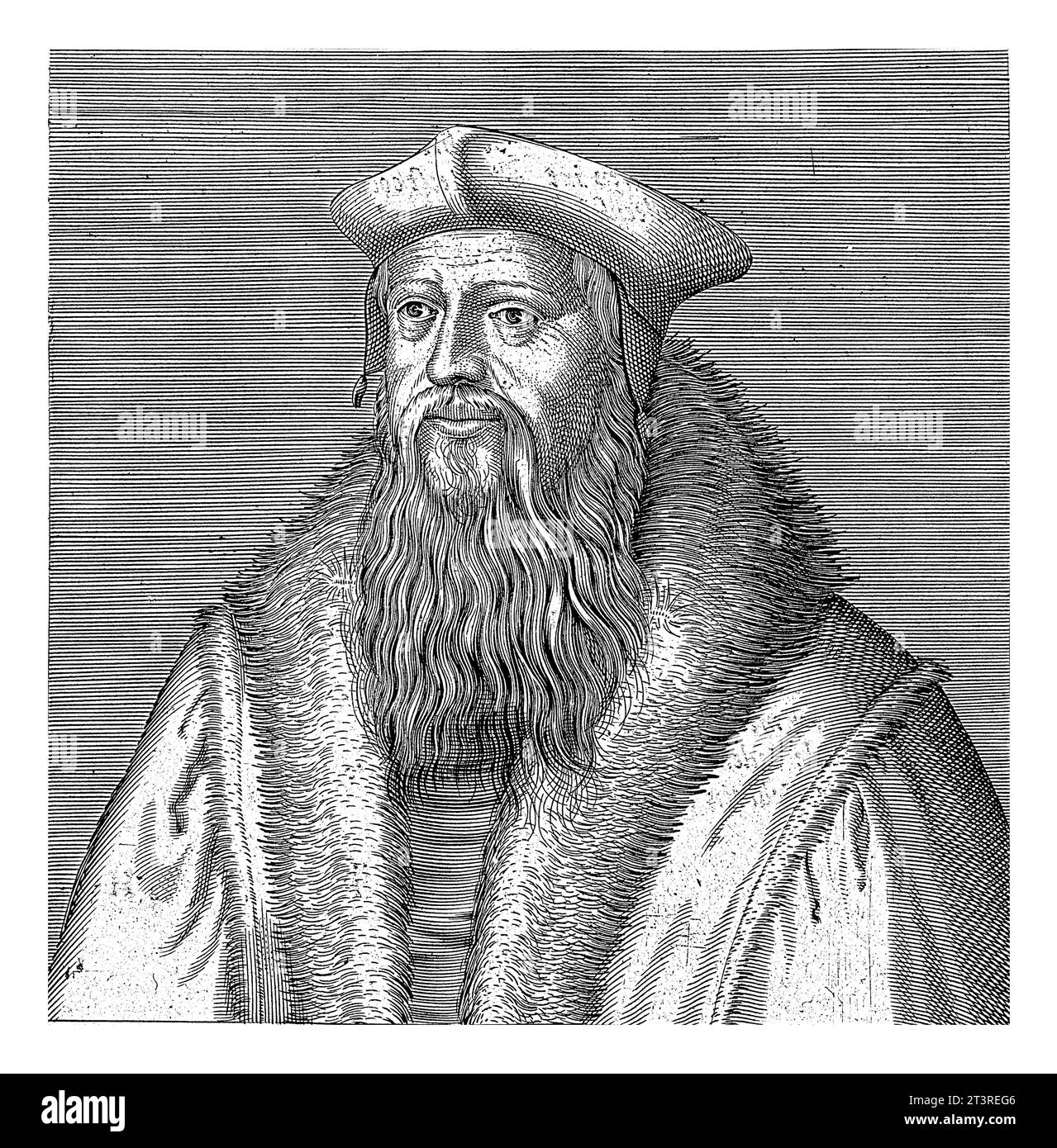Portrait of Thomas Cranmer, Hendrick Hondius (I) (attributed to ...