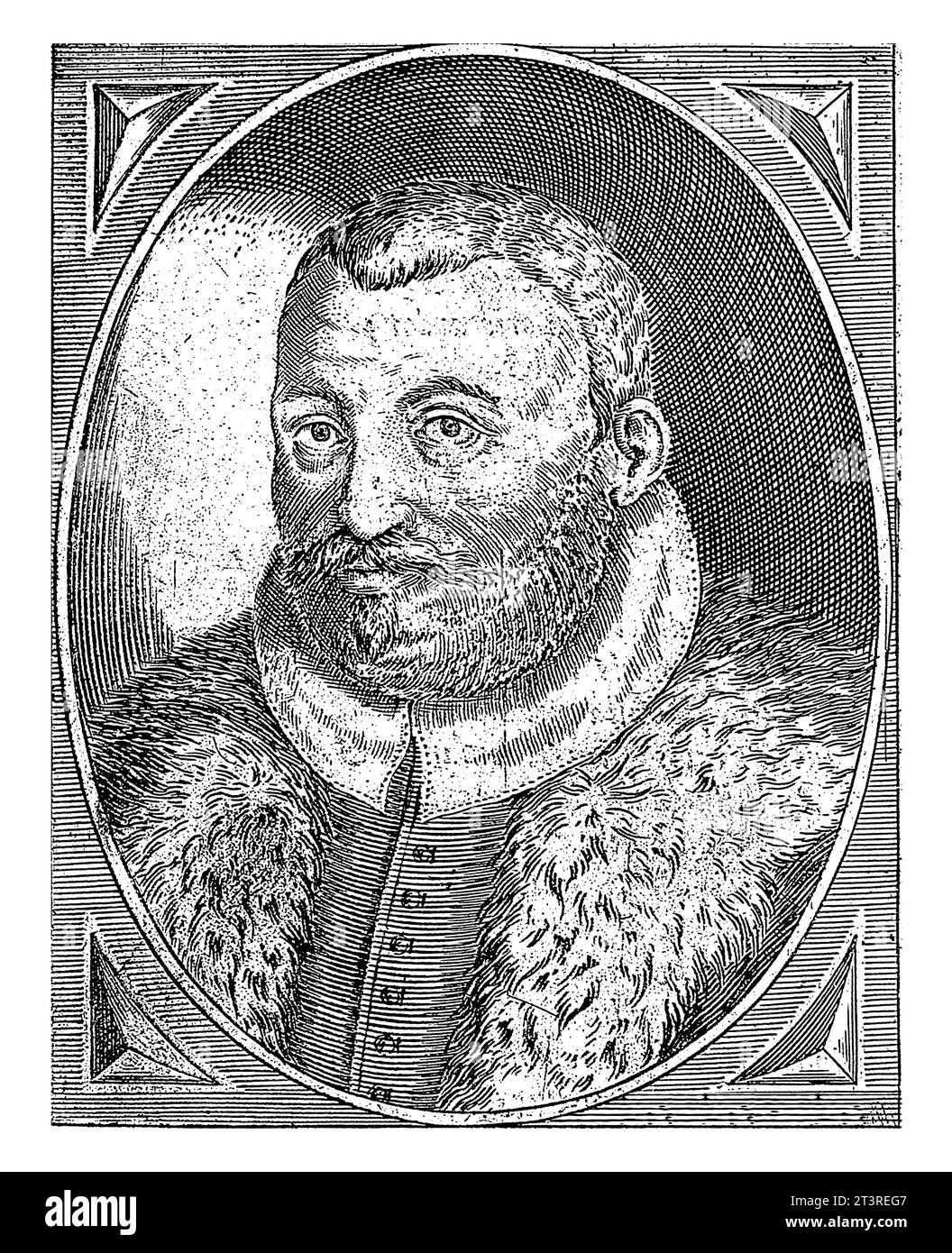 Portrait of Historian Francesco Guicciardini, Andrea Salmincio, 1640 ...