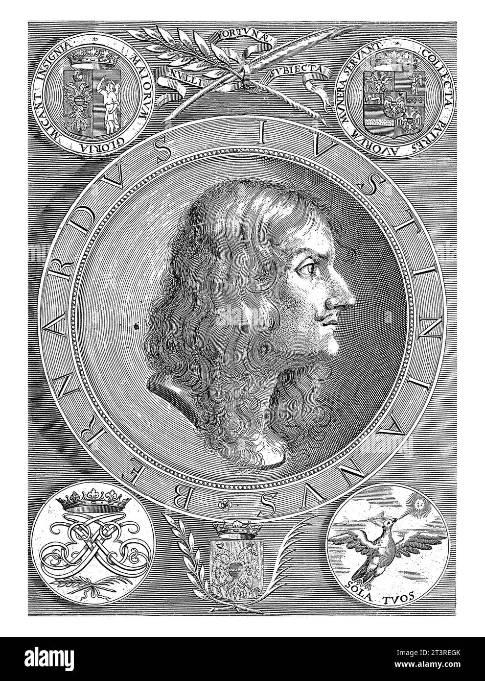 Portrait of Historian Bernardo Giustiniani, Isabella Piccini, 1654 ...