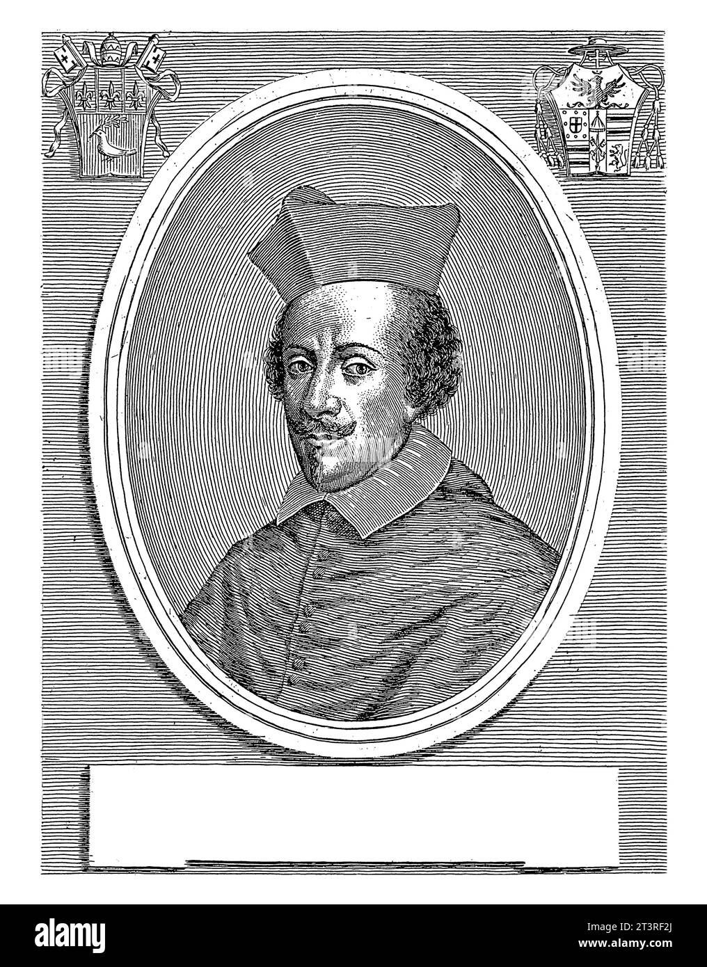 Portrait of Cardinal Carlo Pio, Giuseppe Maria Testana, 1658 - 1679 Top ...