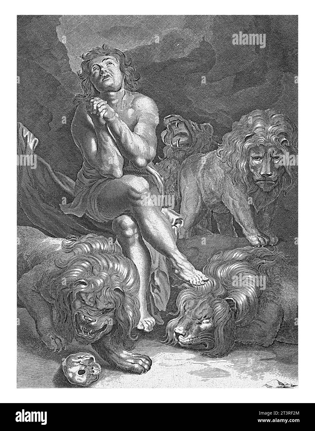 Daniel in the lions den hi-res stock photography and images - Alamy