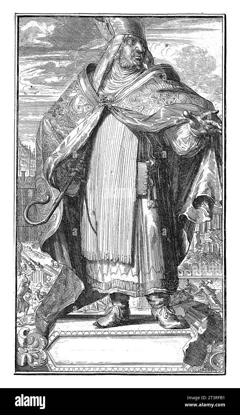 Portrait of Photius Icononclasta, Romeyn de Hooghe, 1701 Portrait of ...