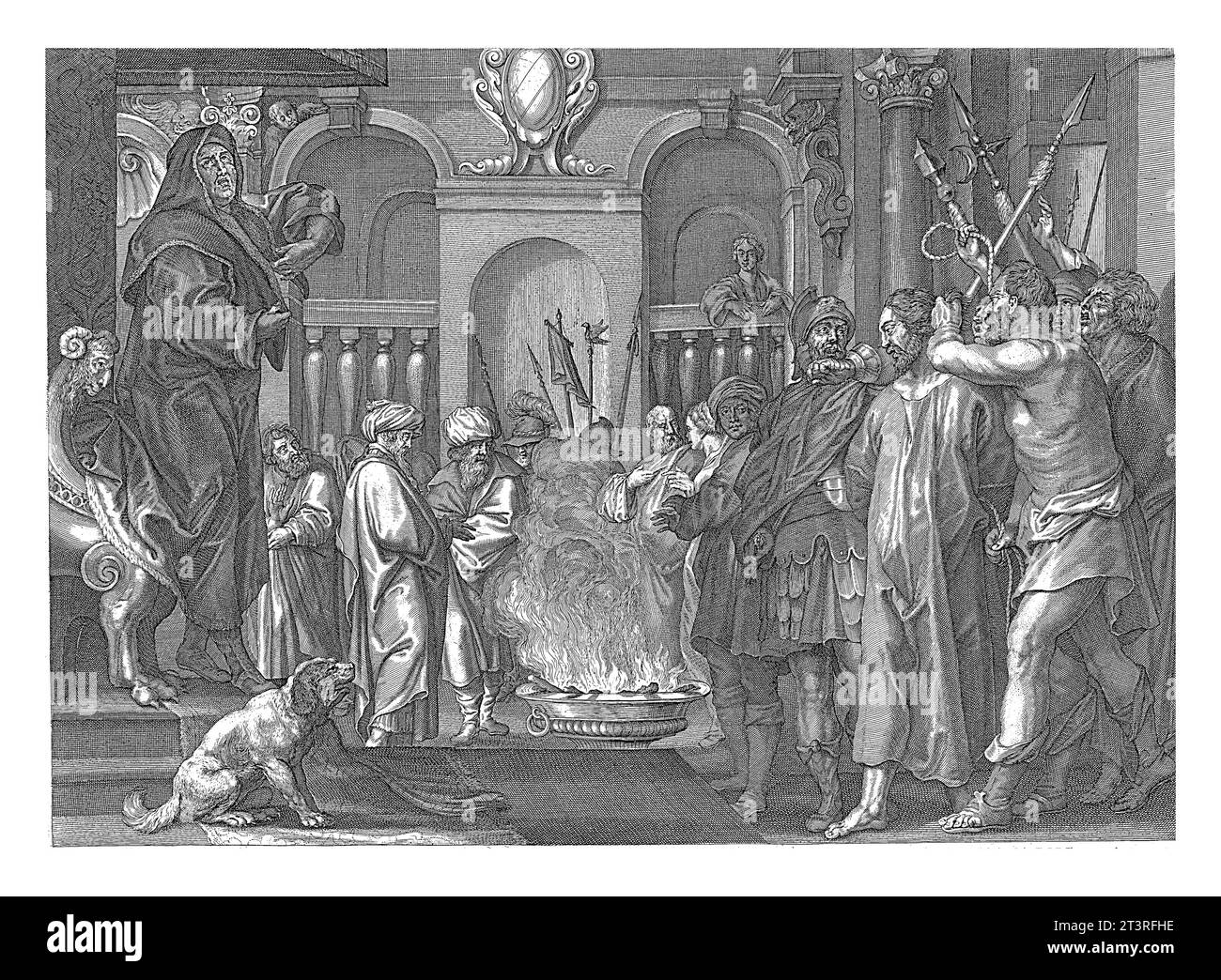 Jesus mocked by soldiers Cut Out Stock Images & Pictures - Alamy