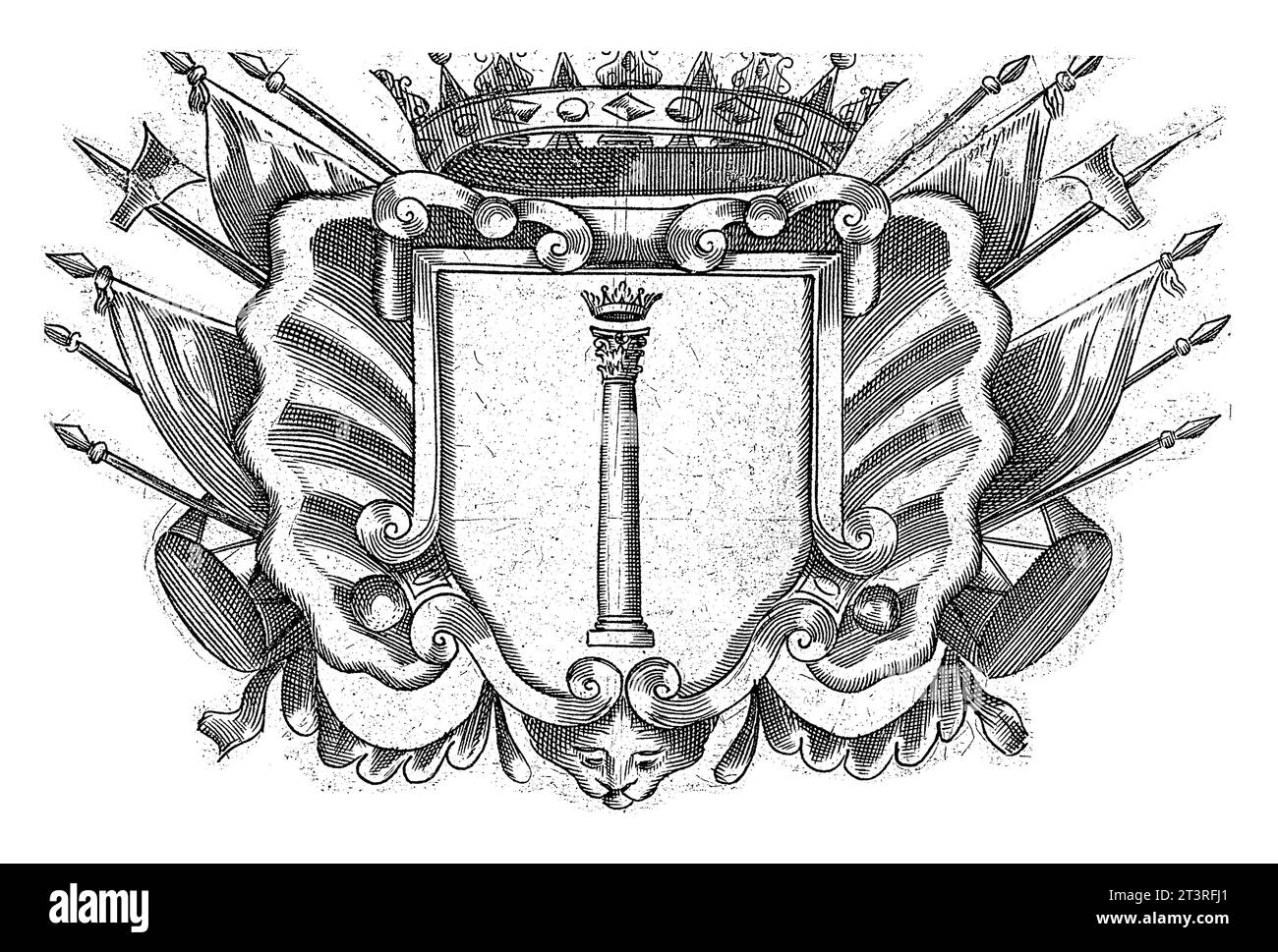 Coat of arms, Camillo Cungi, 1597 - 1649 A coat of arms with ...