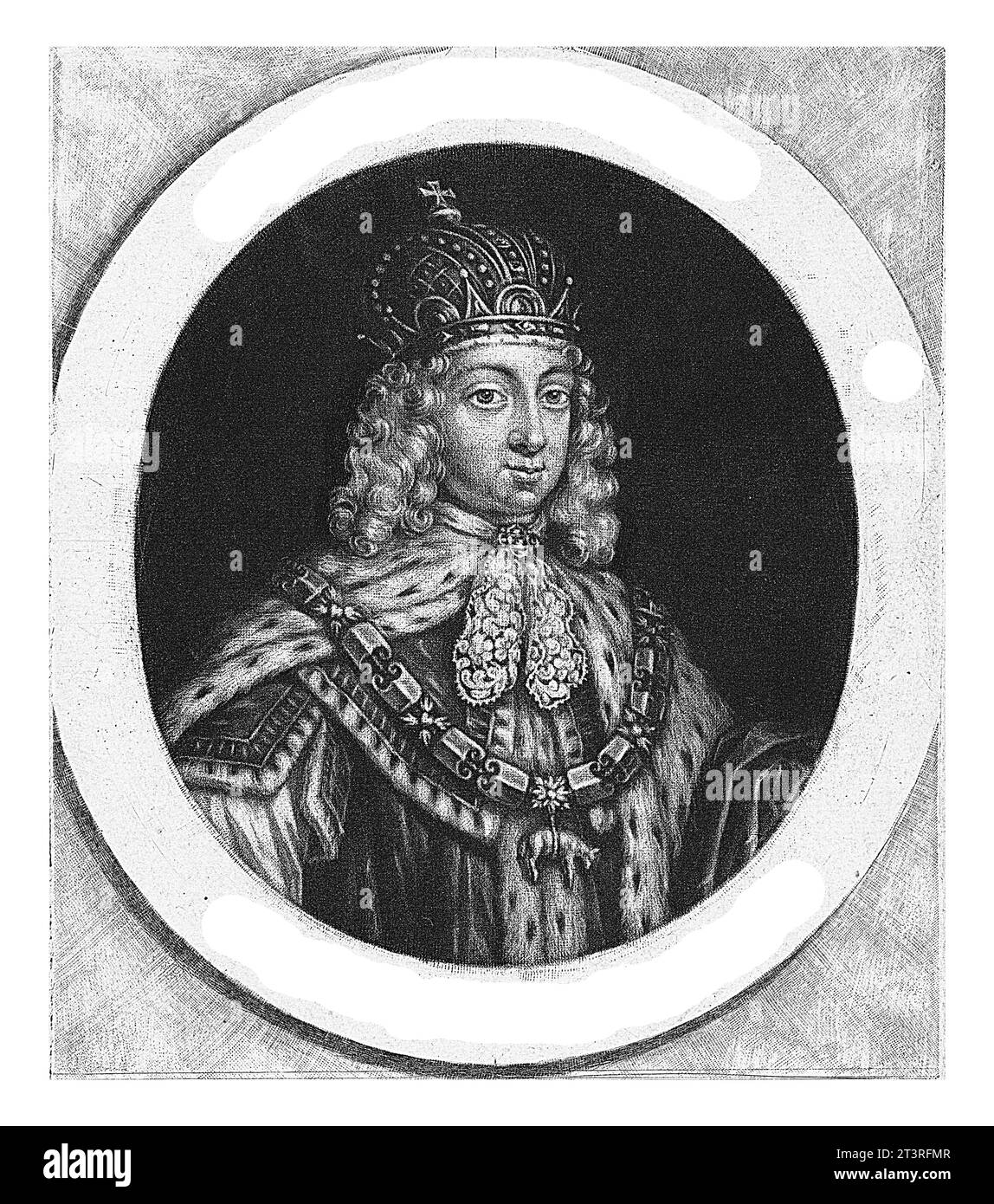 Portrait of Emperor Joseph I, Jacob Gole, 1687 - 1724 Joseph I, Emperor ...