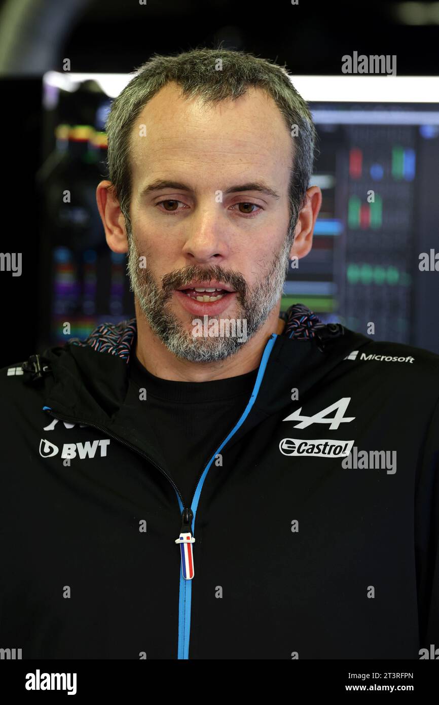 Mexico City, Mexico. 26th Oct, 2023. Jon Abbott (GBR) Alpine F1 Team ...