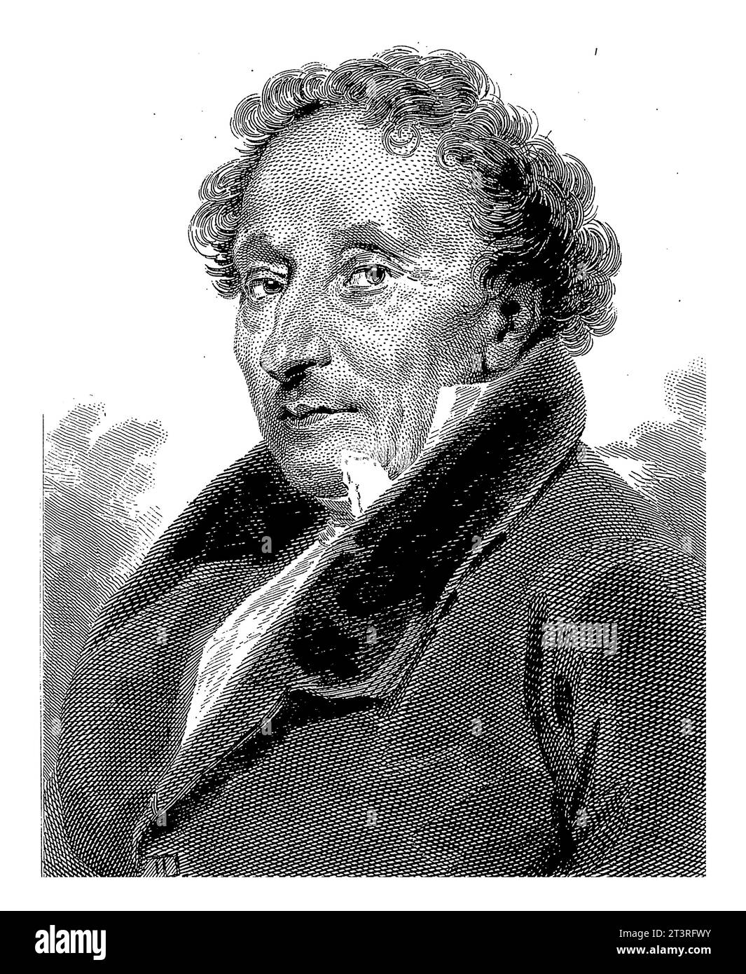 Portret van Roger, Pierre Michel Adam, after Achille Deveria, 1810 ...