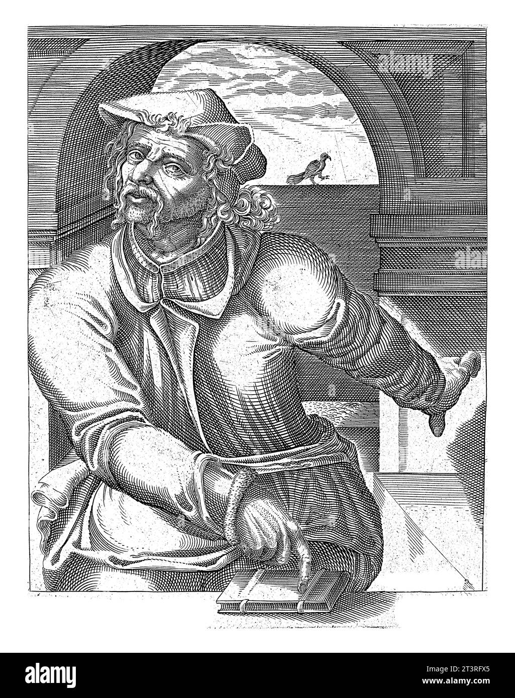 Portrait of Melchior Rinck, Christopher of Shechem (I), 1677 Portrait ...
