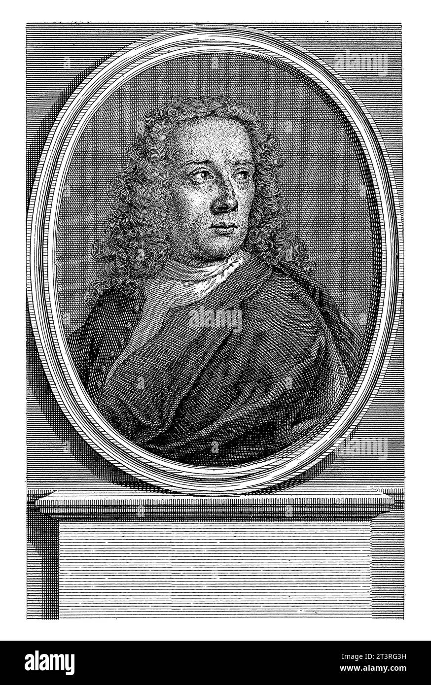 Portrait of Jean-Baptiste de Boyer, Marquis d'Argens, Jacob van der ...