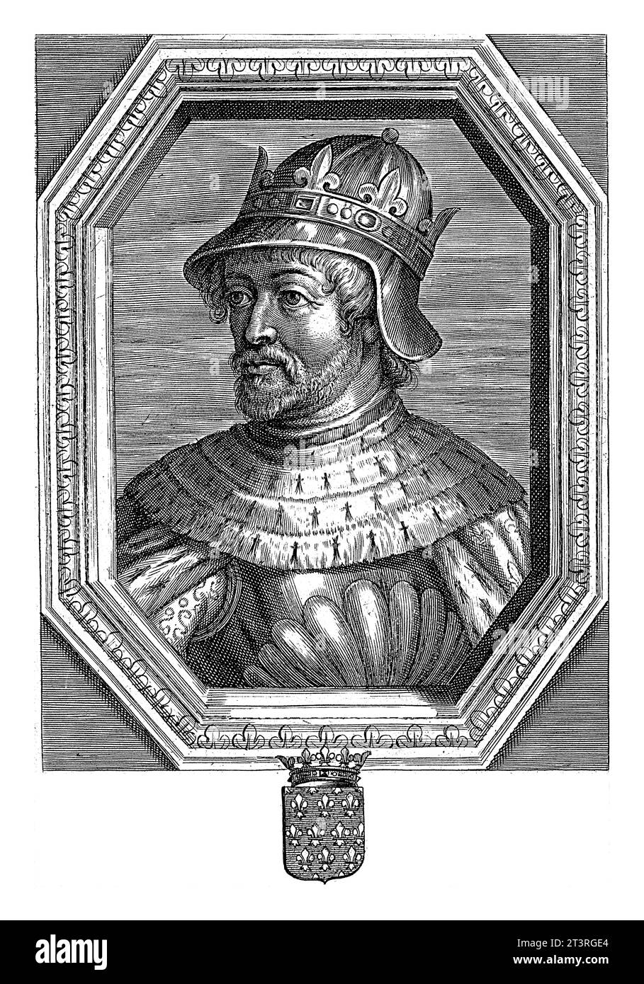 Portrait of King Pepin the Short, Jacob Neefs, 1620 - 1680 Pepin the ...