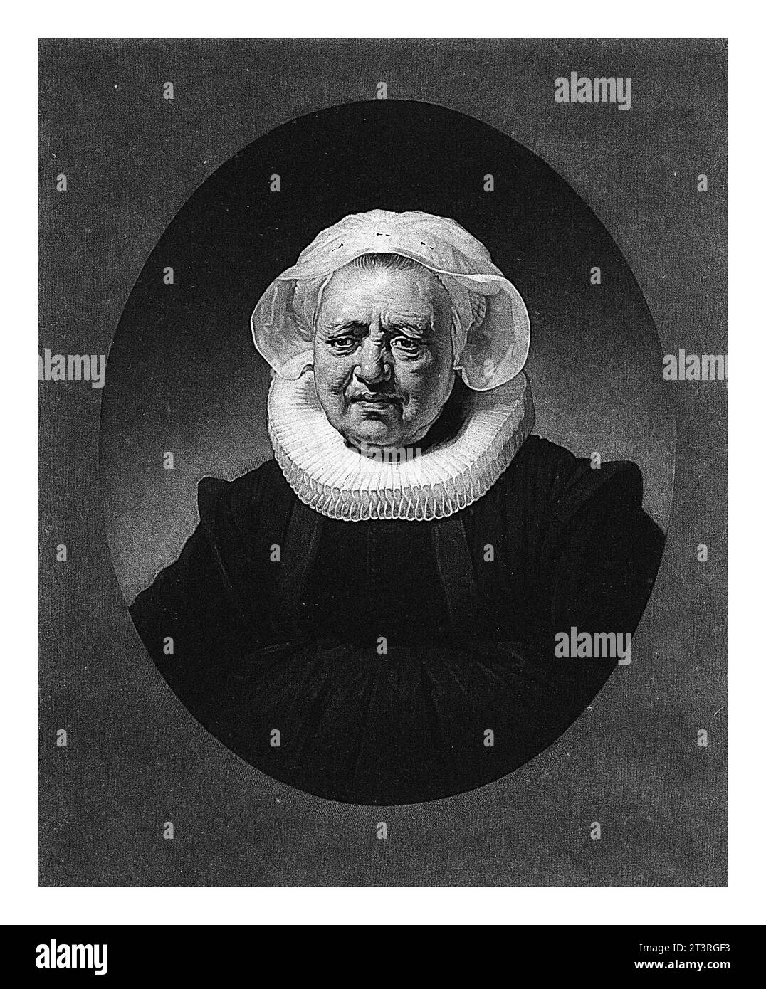 Portrait of Aechje Claesdr., Charles Howard Hodges, after Rembrandt van ...