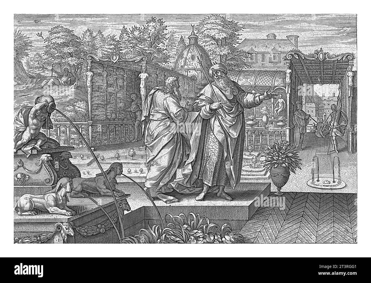 Elijah Foretells King Ahab That There Will Be A Drought, Jan Snellinck ...