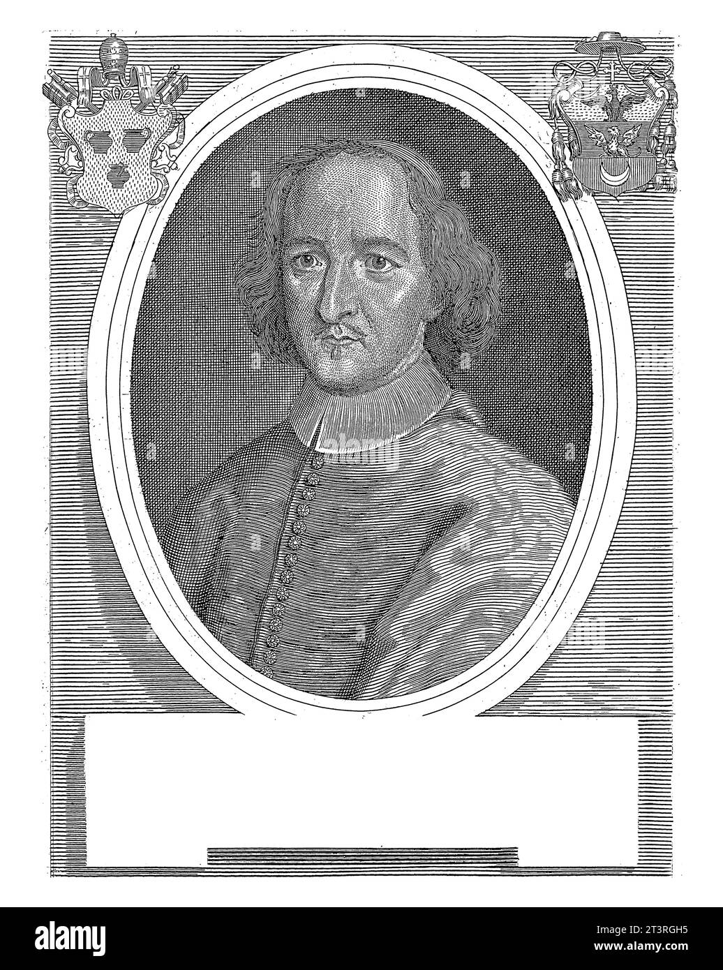 Portrait van Sebastiano Antonio Tanara, Benoit Farjat, after Giuseppe ...