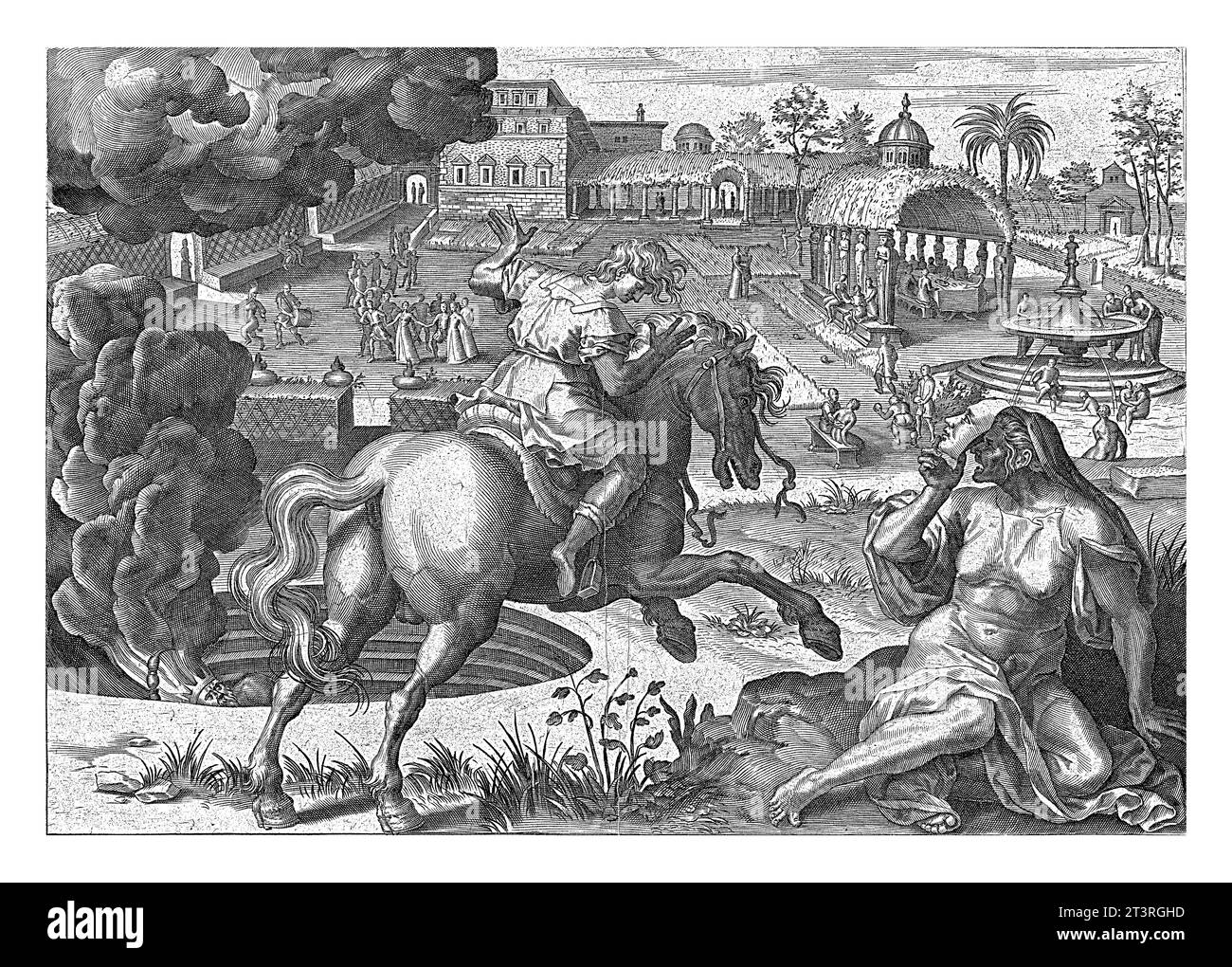 Enticements of Opulence, Pieter Jalhea Furnius, after Jan van der ...