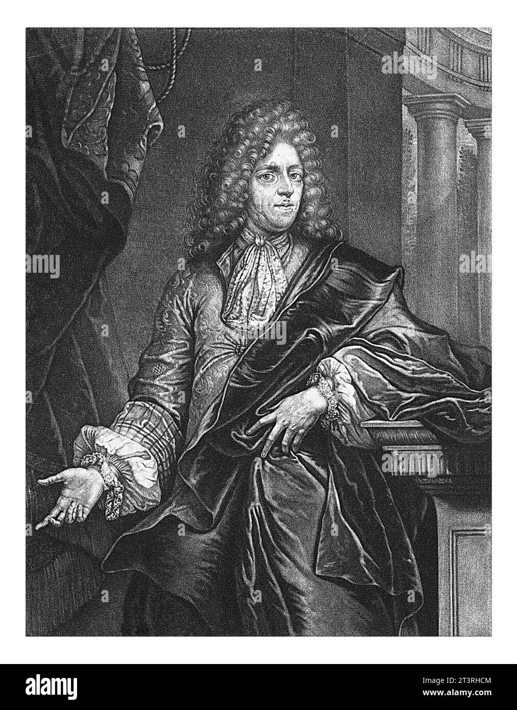 Portrait of the lawyer Johann Daniel Herpfer, Pieter Schenk (I), 1670 ...