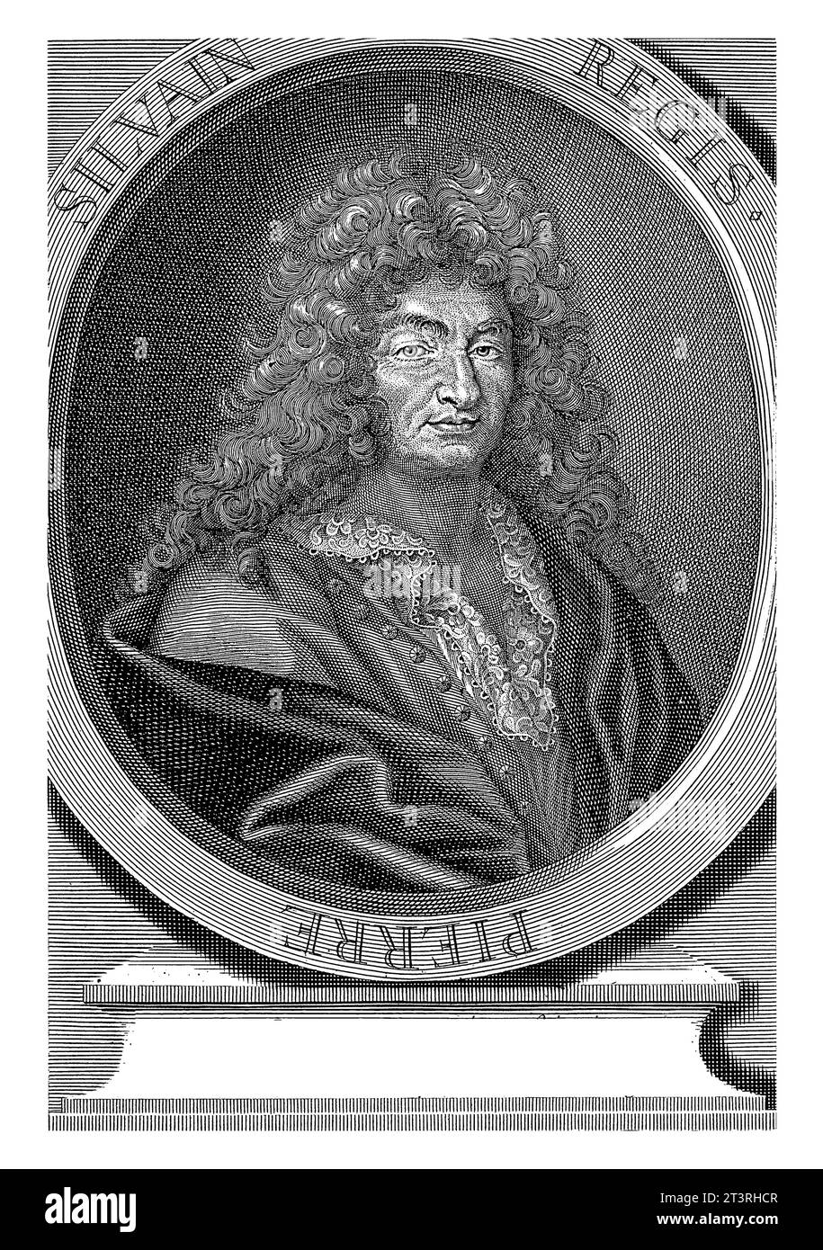 Portrait of Pierre-Silvain Regis and Profile on a Medal, Simon ...