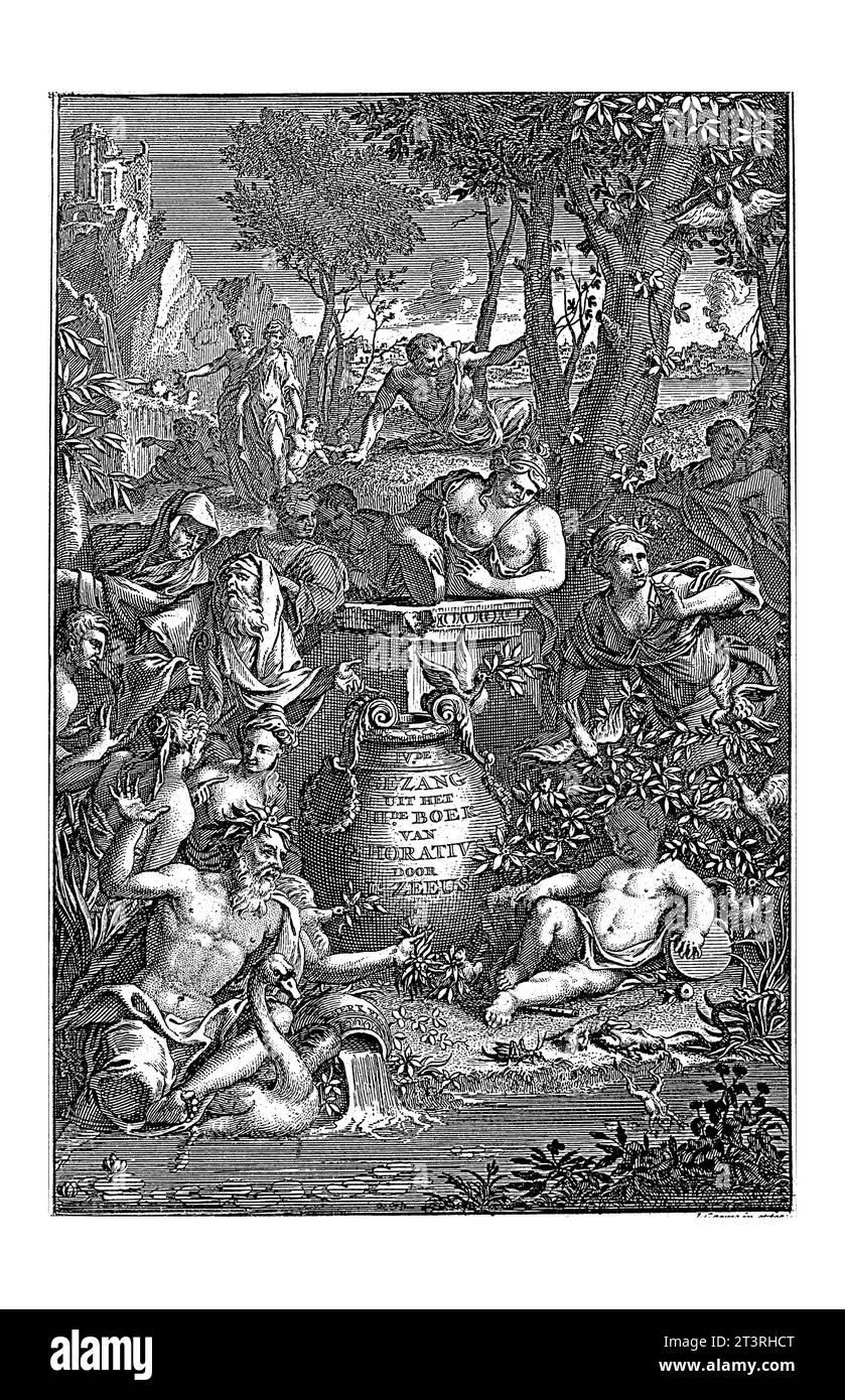 Landscape with mythological figures hi-res stock photography and images ...