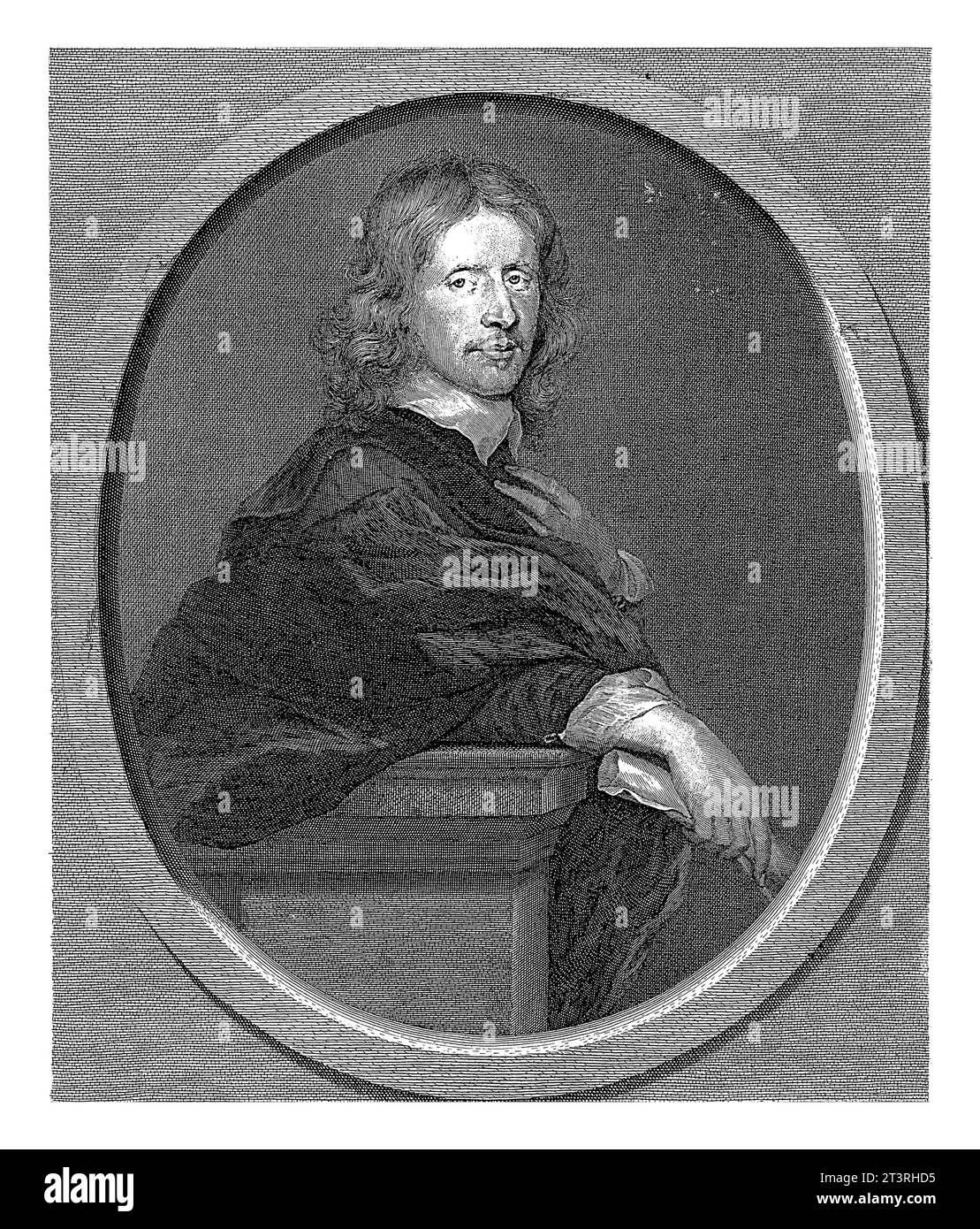 Portrait of Govert Flinck, Abraham Bloteling, after Gerard Pietersz ...