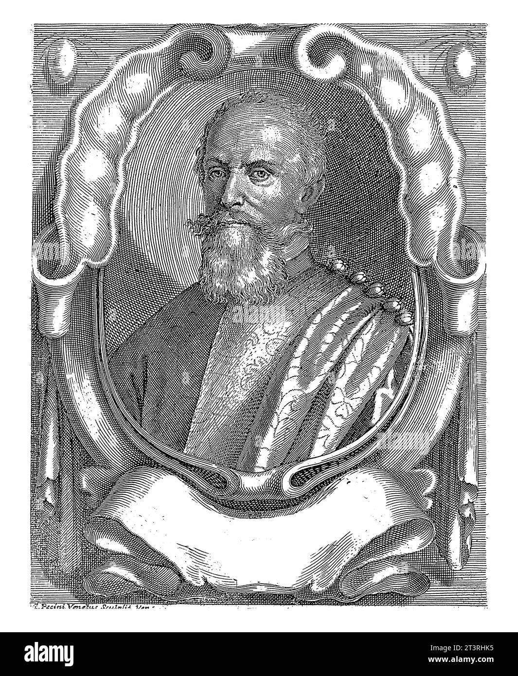 Portrait of Diplomat Simone Contarini, Giacomo Piccini, c. 1627 - after ...
