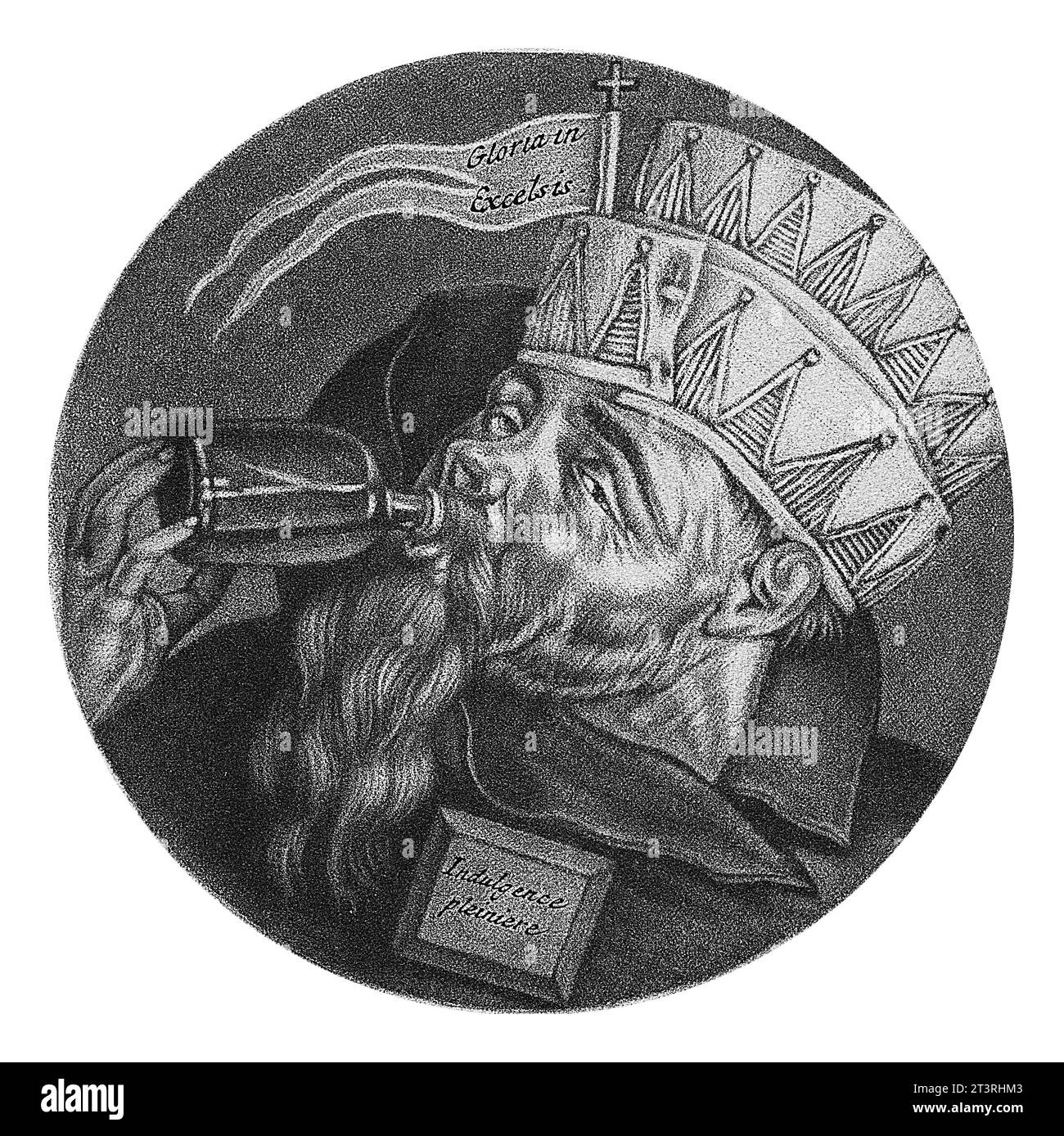 Monk as carnival prince hi-res stock photography and images - Alamy