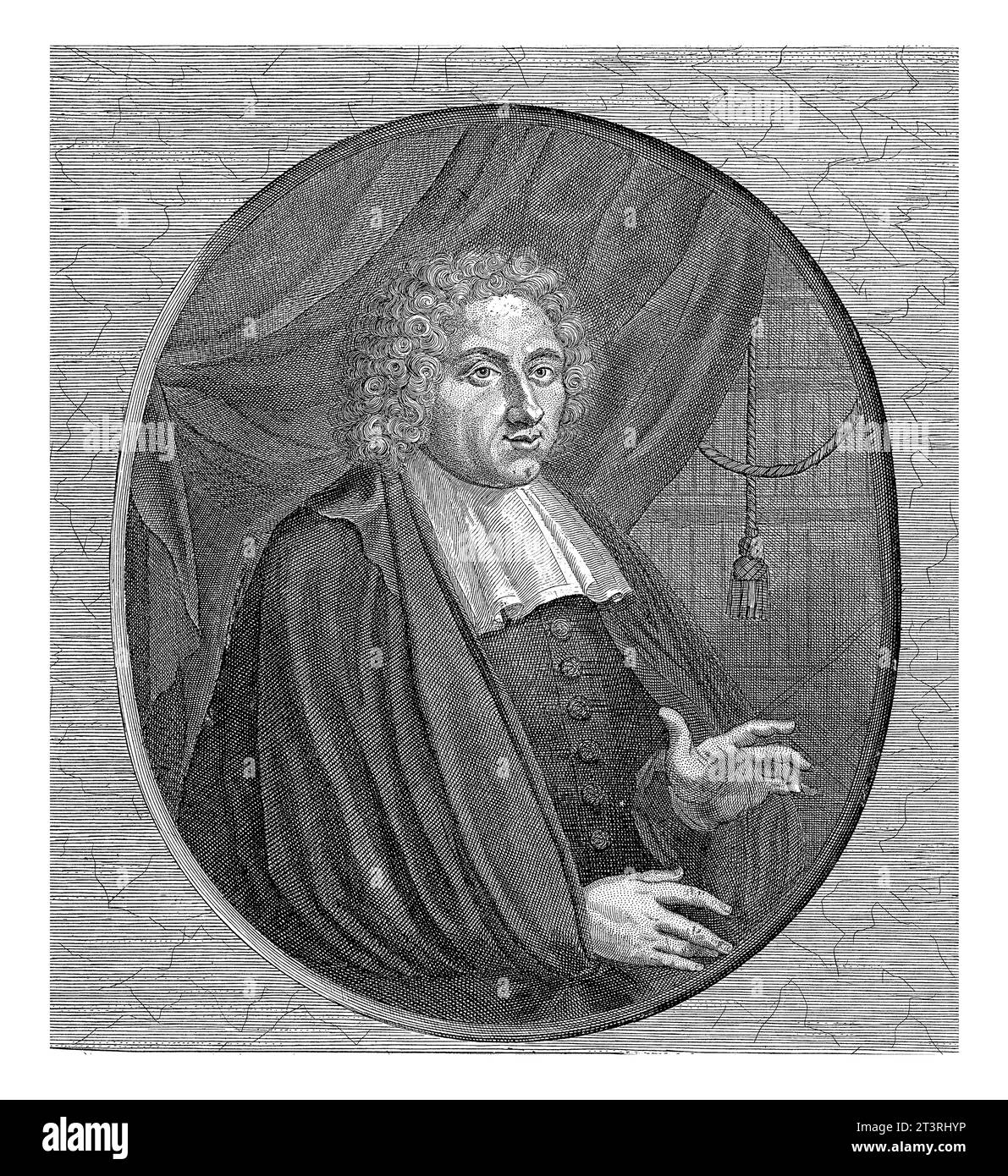 Portrait of Johannes Brandt at the age of 39, Pieter van den Berge ...