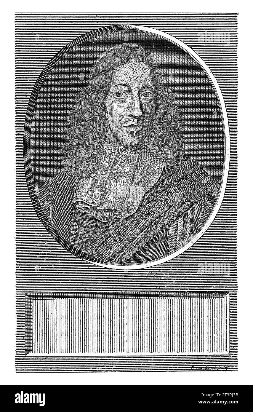Portrait of Cornelis de Witt, Pieter van Gunst, 1672 - 1731 Cornelis de ...
