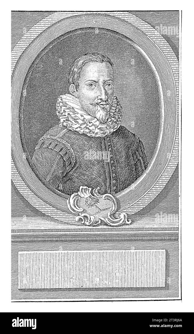 Portrait of governor-general Jan Pietersz. Coen, Daniel Veelwaard (I ...