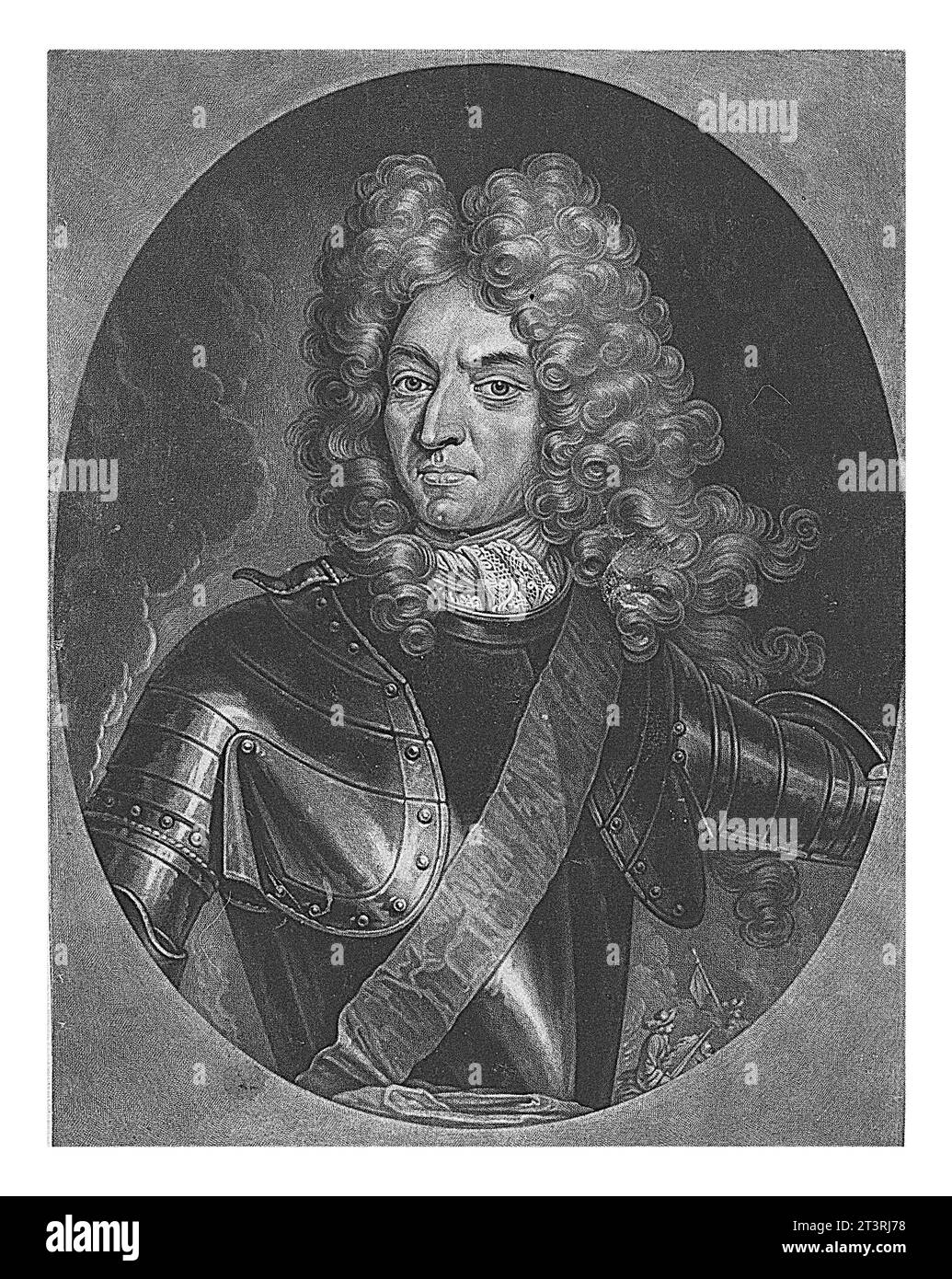 Portrait of Reinhart Vincent baron van Hompesch, Pieter Schenk (I ...