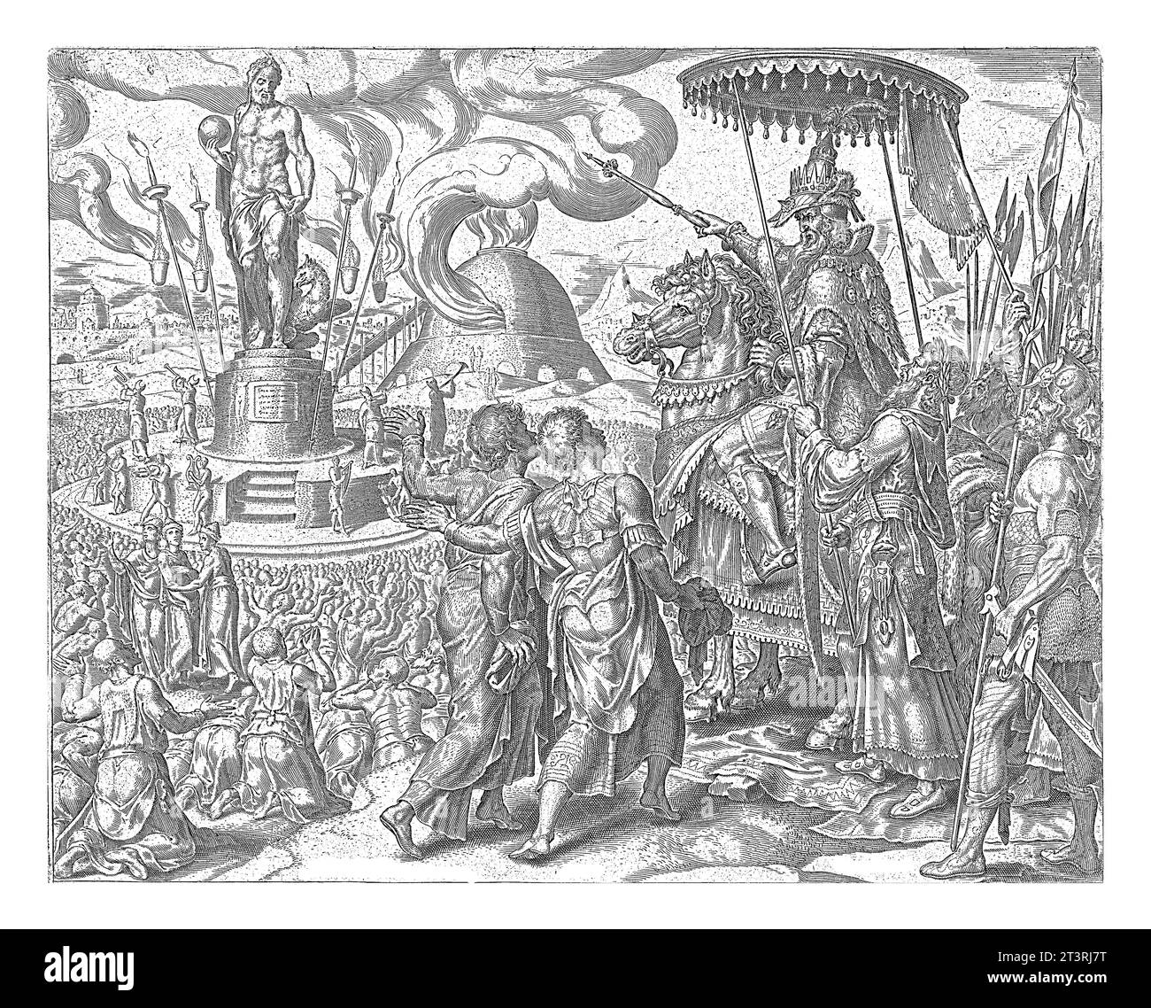 Nebuchadnezzar accuses shadrach hi-res stock photography and images - Alamy