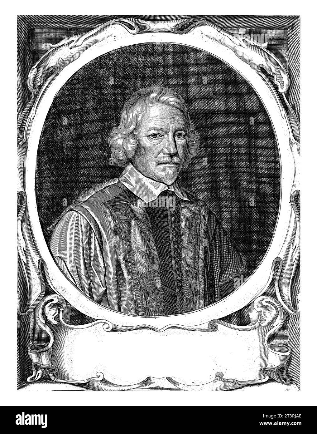 Portrait of Christiaan Rumpf at the age of 65, Hendrick Danckerts, 1657 ...