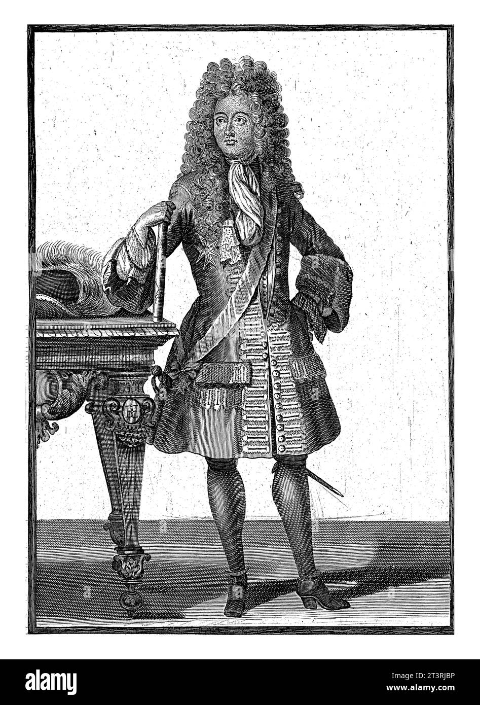 Portrait of Marshal Louis Francois, Duke of Boufflers, Daniel de ...